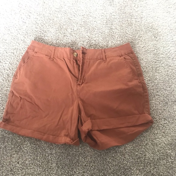 Shorts | Burnt Orange Shorts From Tj Maxx | Poshmark